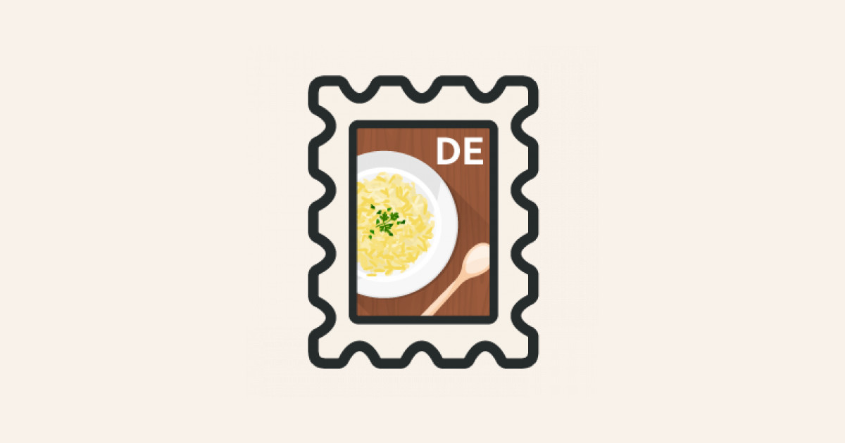 Spätzle - Slowly Briefmarken
